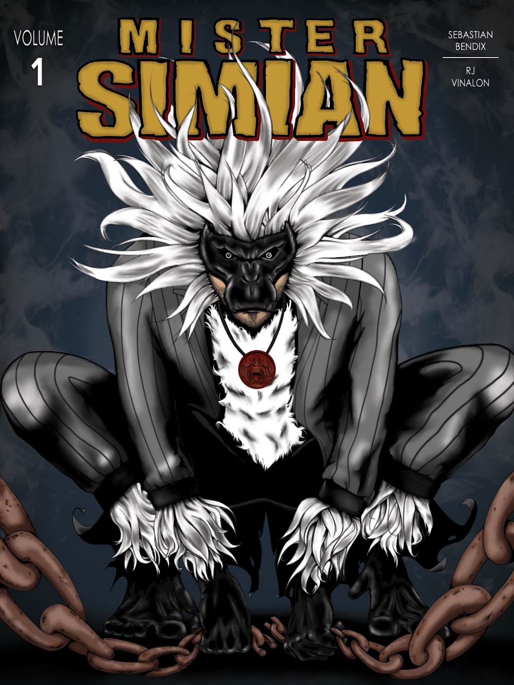 Mister Simian: Volume 1: Monkey On Your Back by Sebastian Bendix ...