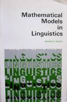 Mathematical models in linguistics by Maurice Gross | Goodreads