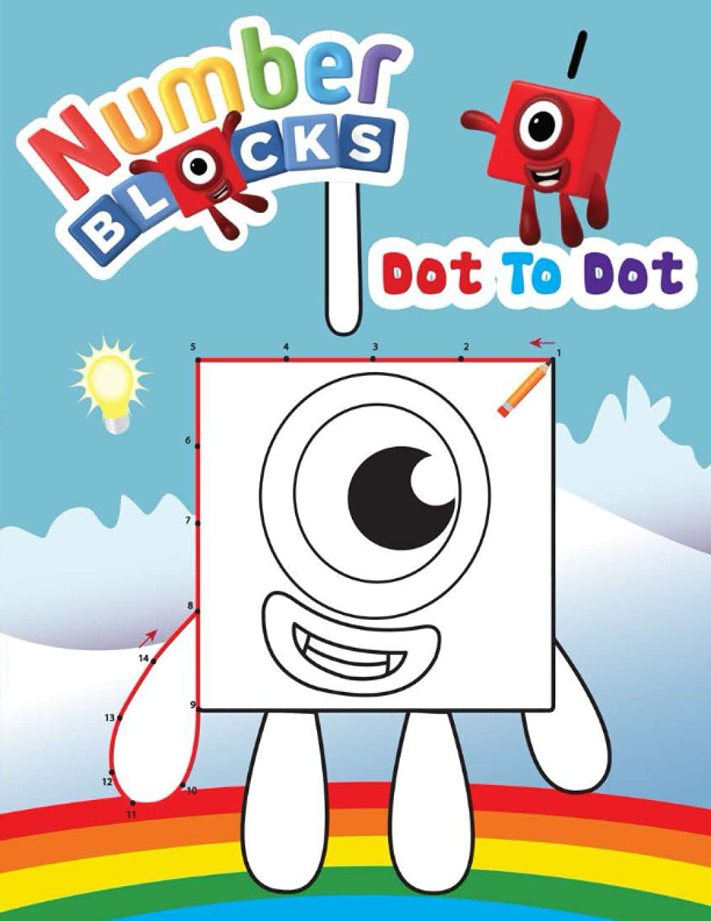 Numberblocks Dot To Dot Book: Numberblocks Dot To Dot Book for kids ...