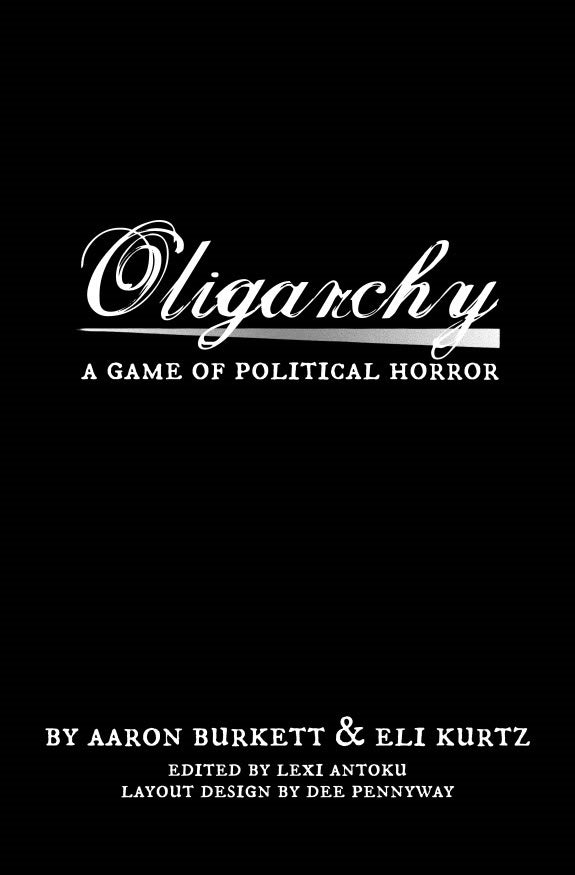Oligarchy by Aaron Burkett | Goodreads