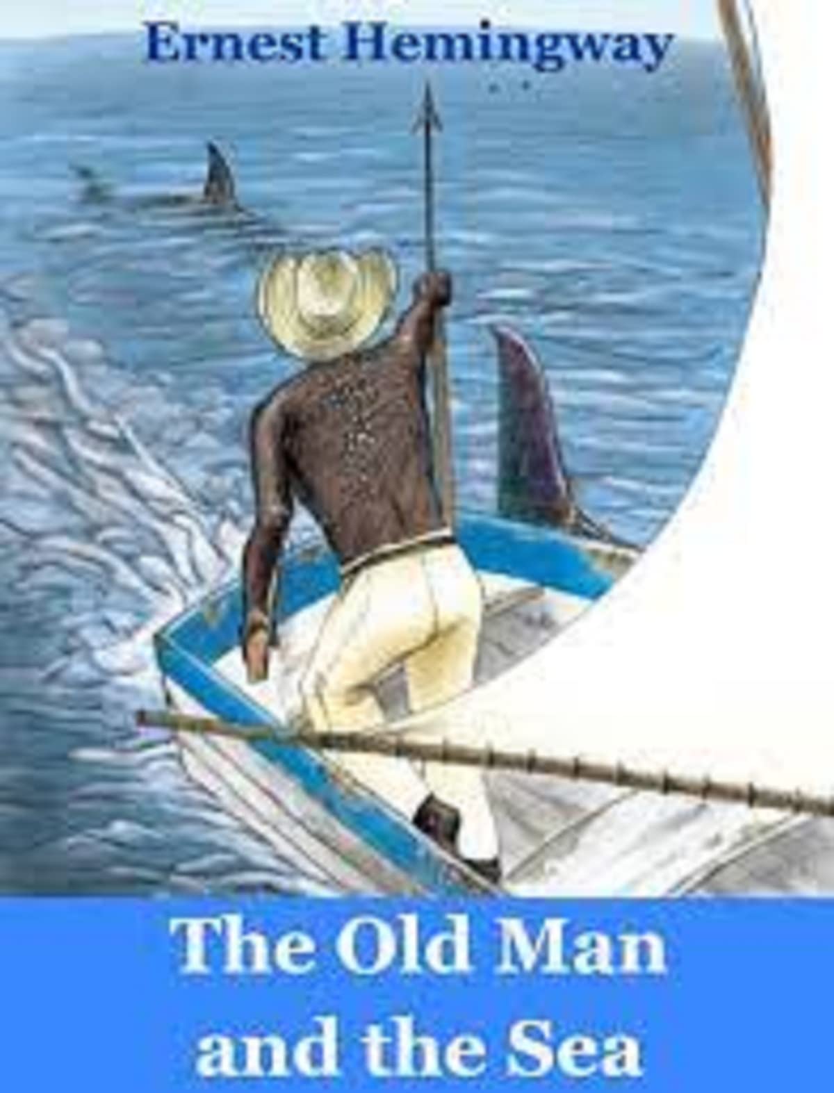 "The Old Man and the Sea Novel by Ernest Hemingway illustrated edition ...