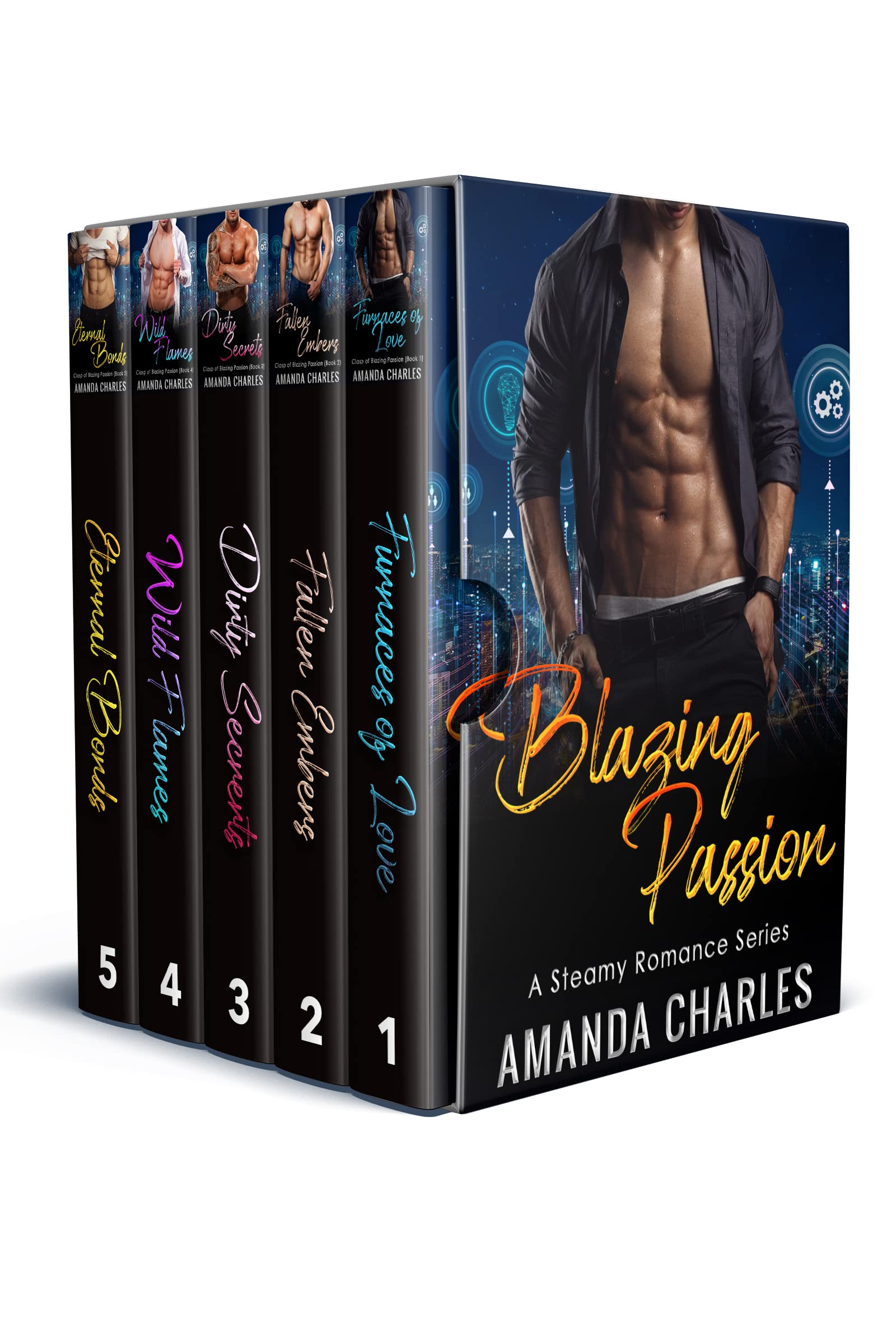 Blazing Passion: A Steamy Romance Series by Amanda Charles | Goodreads