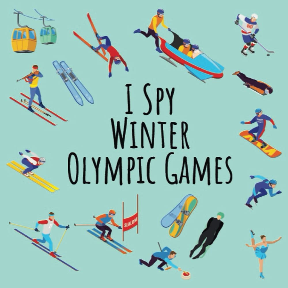 I Spy Winter Olympic Games: Winter Olympics Books For Kids, Picture ...
