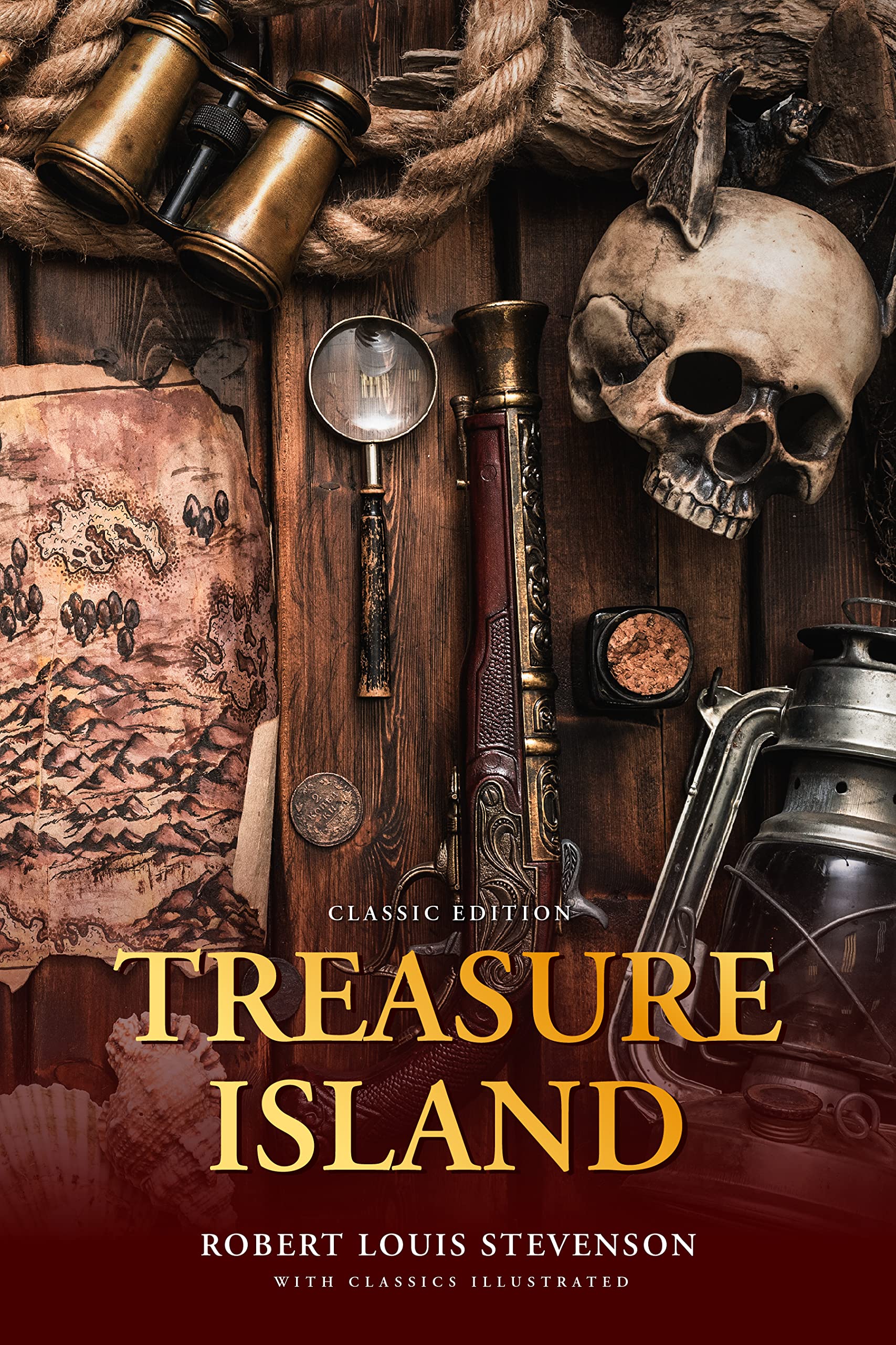 Treasure Island: by Robert Louis Stevenson | Classic Edition with ...