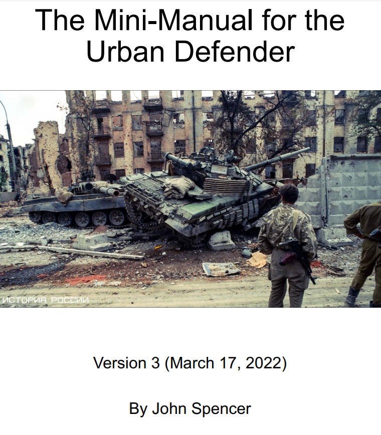 The Mini-Manual for the Urban Defender by John Spencer | Goodreads