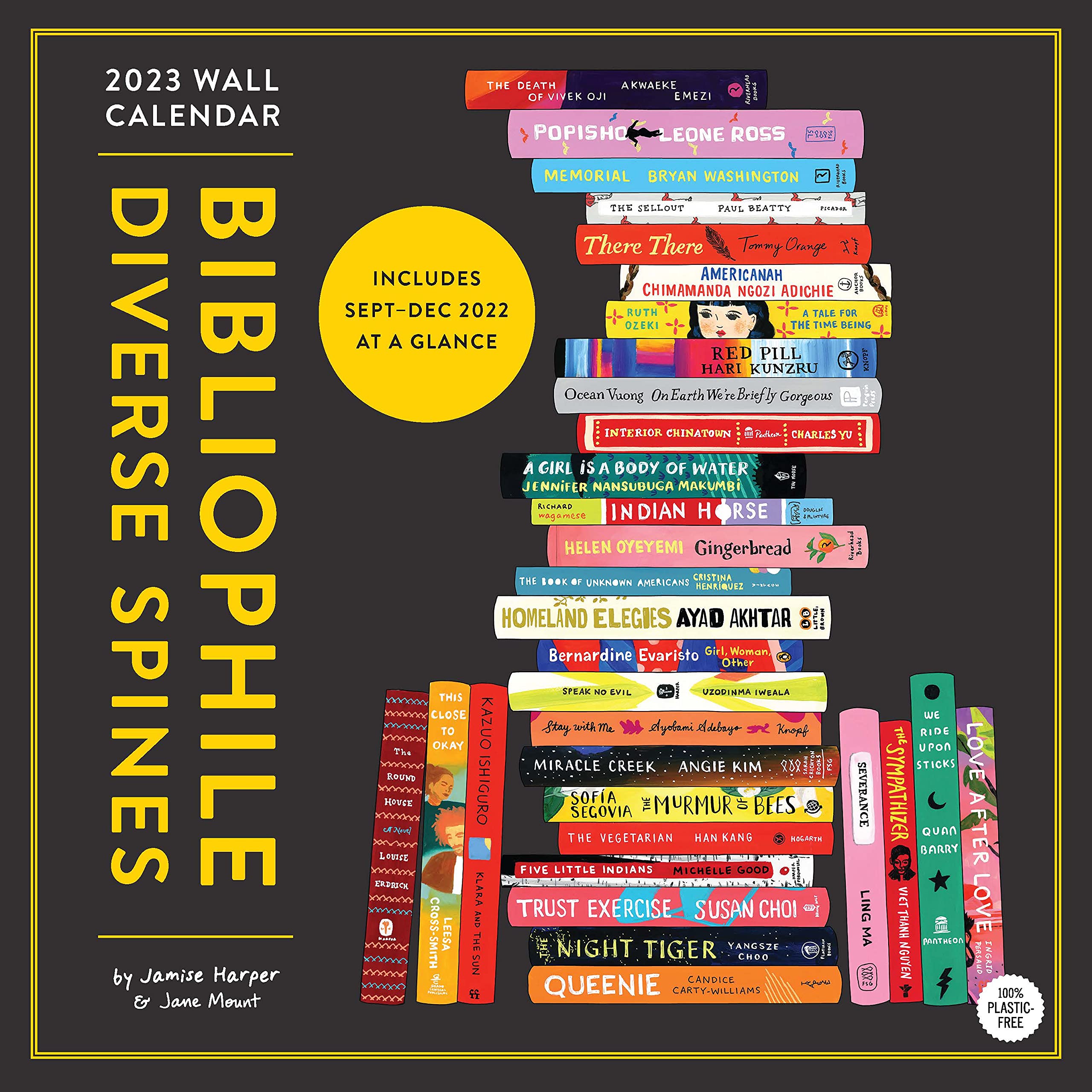 Bibliophile Diverse Spines 2023 Wall Calendar by Jane Mount | Goodreads
