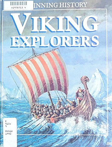 Beginning History: Viking Explorers by Rupert Matthews | Goodreads