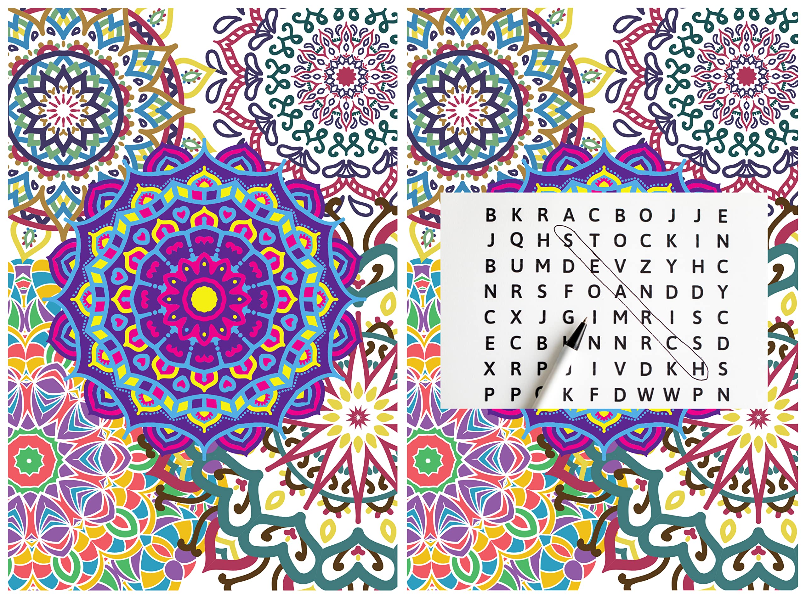 Word Search Puzzles for Kids and Adults: Relaxing Word Search Puzzles ...