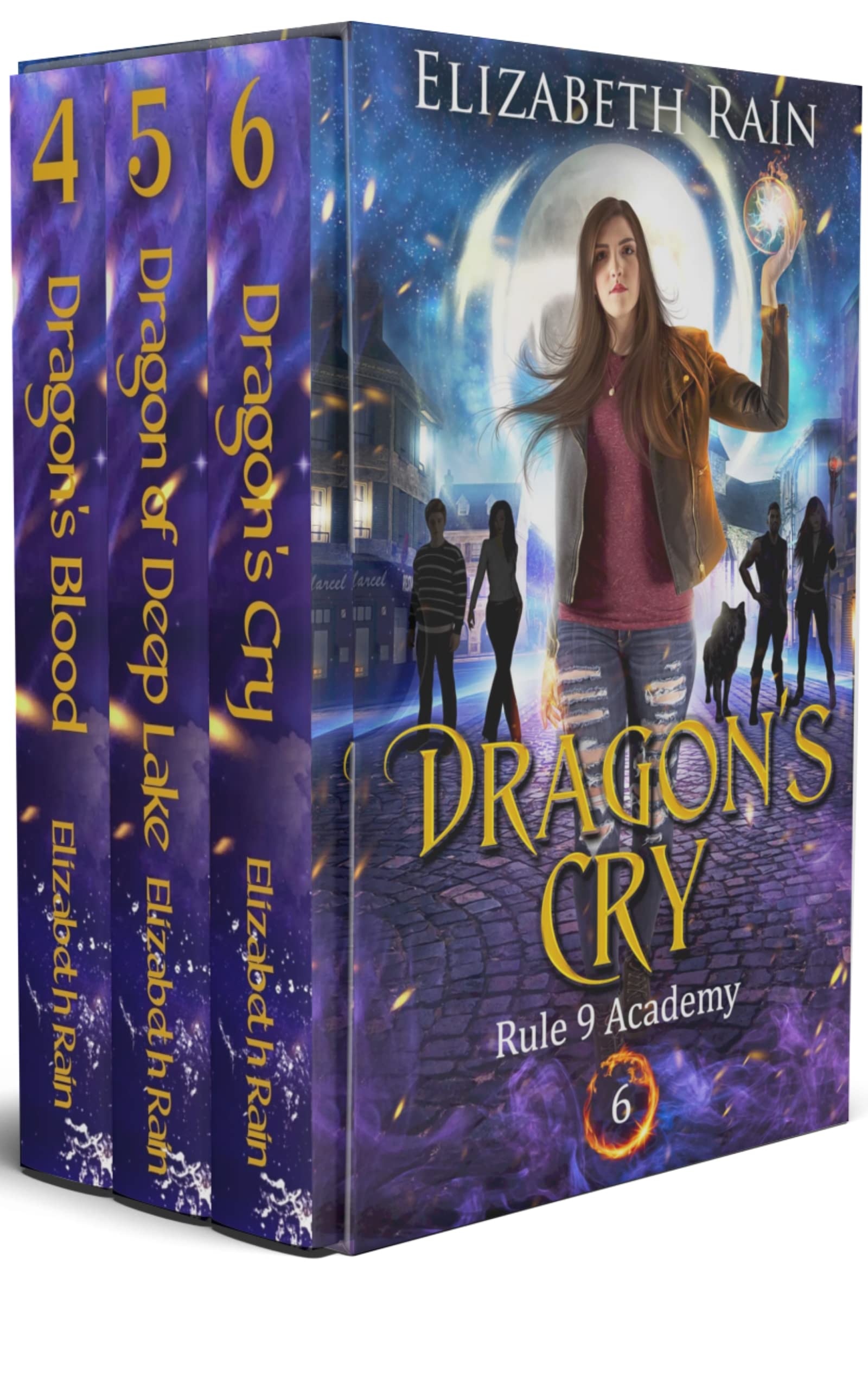Rule 9 Academy Series Boxset #4-6 (Rule 9 Academy) by Elizabeth Rain ...