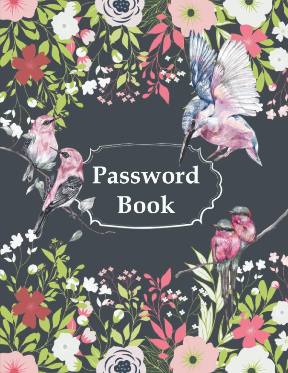Password Book: Password Book with Alphabetical Tabs. Password Keeper ...