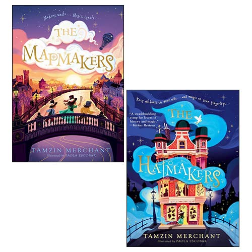 The Hatmakers, The Mapmakers By Tamzin Merchant 2 Books Collection Set ...