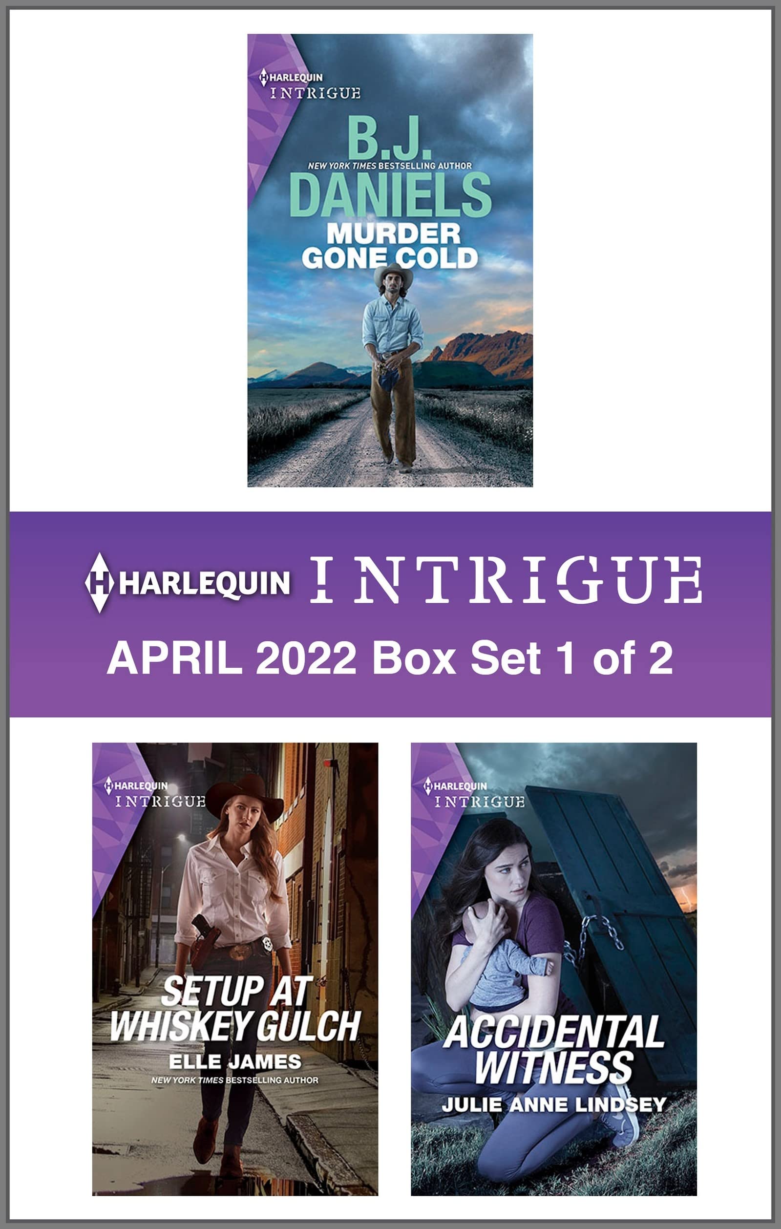 Harlequin Intrigue April 2022 - Box Set 1 of 2: A Romantic Mystery by B ...