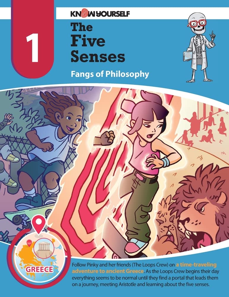 Know Yourself - The Five Senses: Adventure 1, Human Anatomy for Kids ...