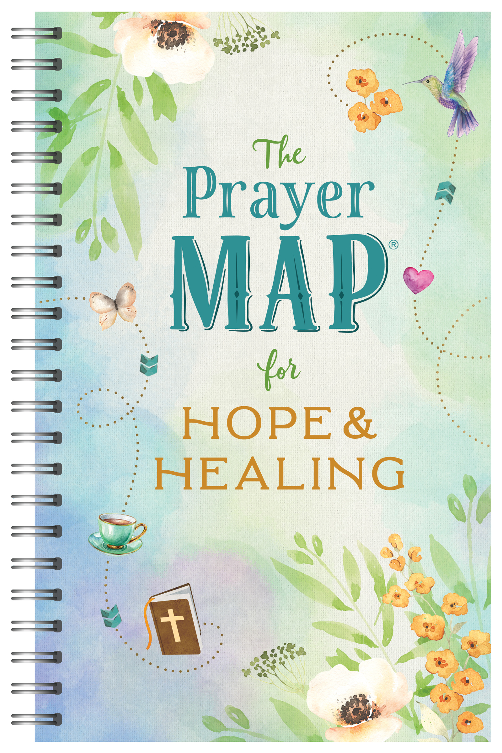 The Prayer Map for Hope and Healing (Faith Maps) by Barbour Staff ...