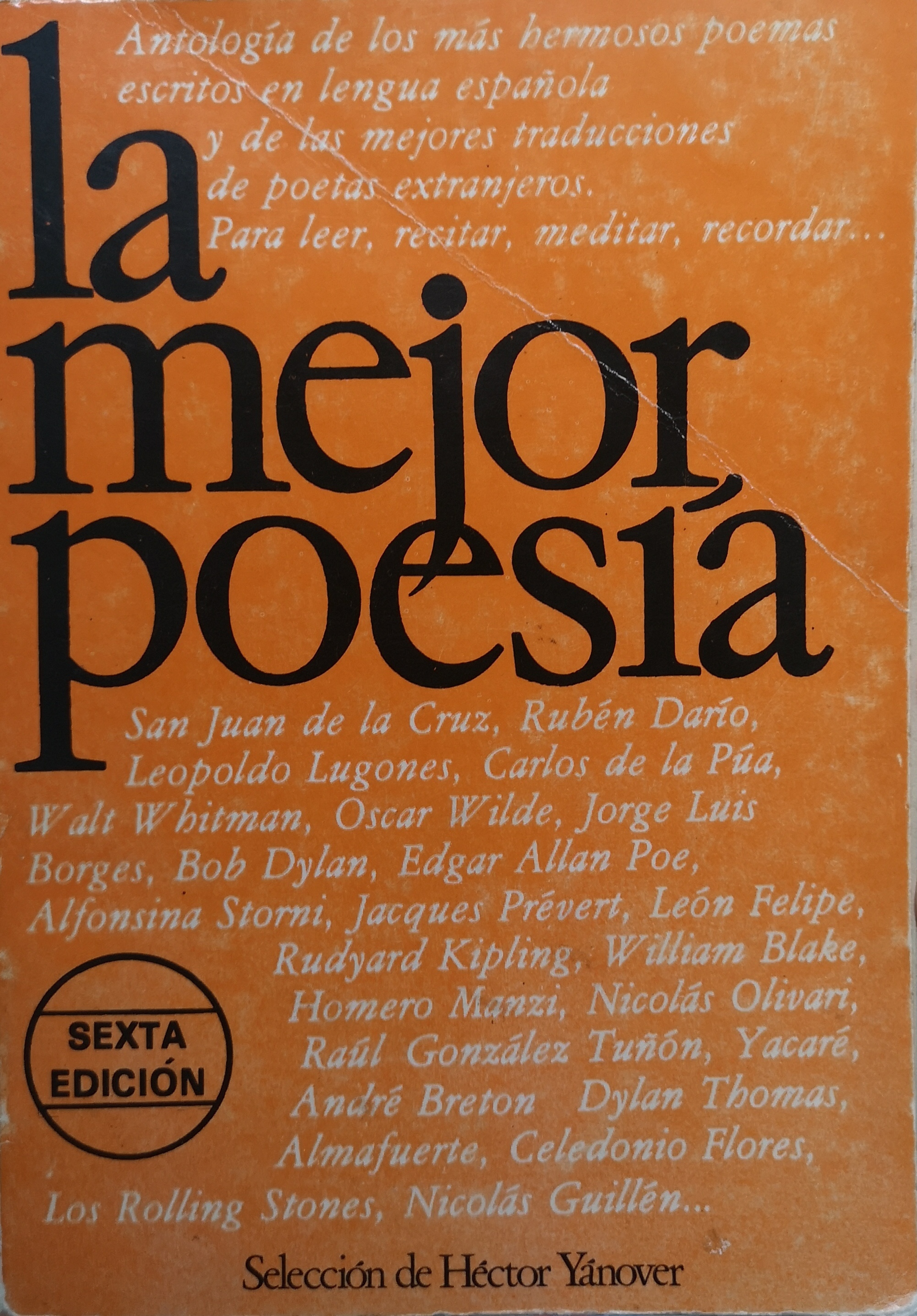 La mejor poesía by Héctor Yánover | Goodreads