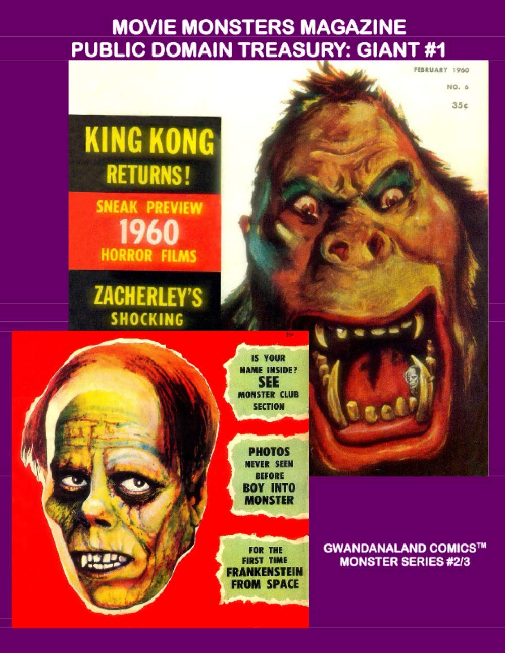 Movie Monsters Magazine Public Domain Treasury: Giant #1: Gwandanaland ...