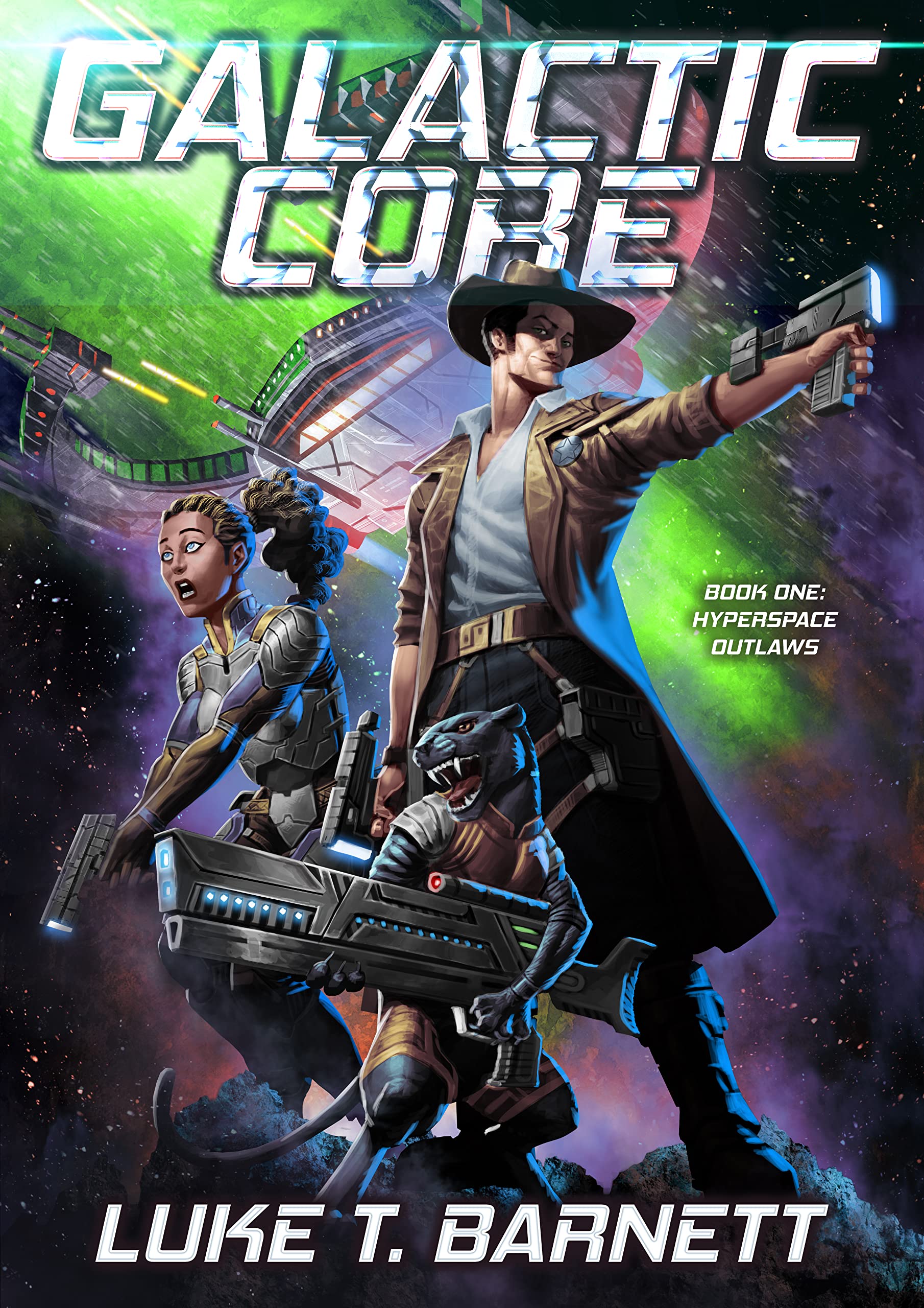 Hyperspace Outlaws (Galactic Core #1) by Luke T. Barnett | Goodreads