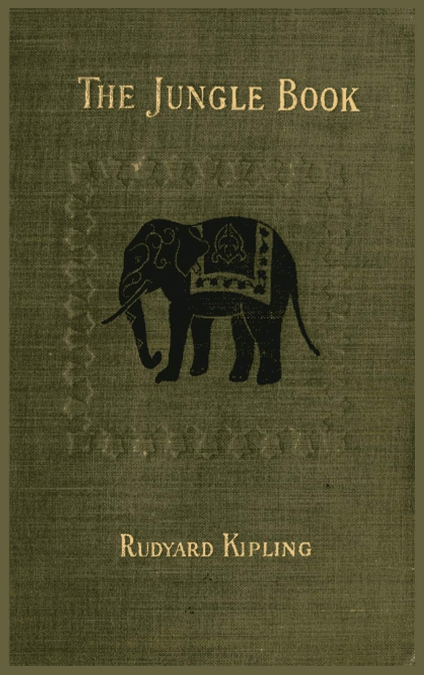 The Jungle Book by Rudyard Kipling: Hardcover Book illustrated Original ...