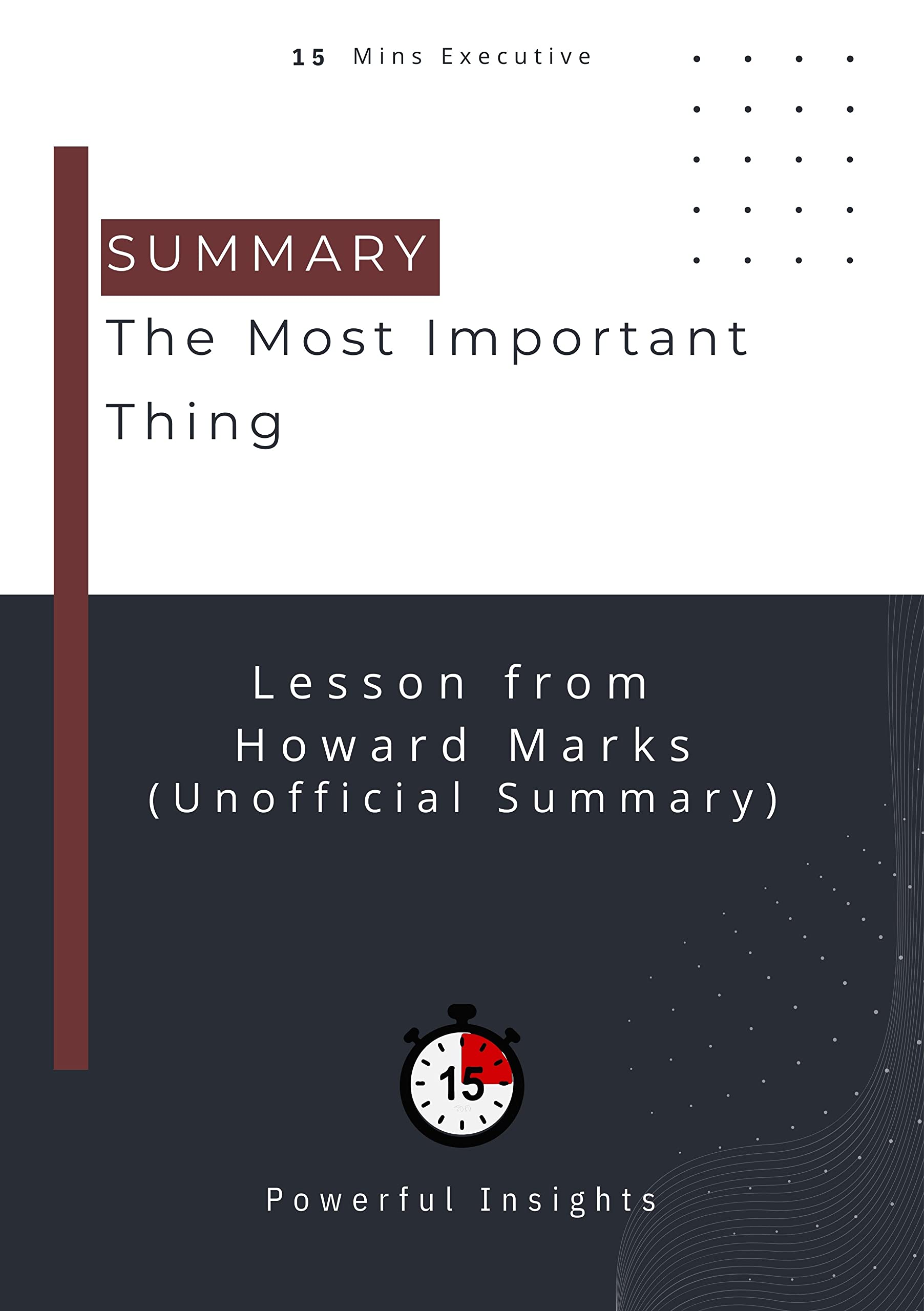 SUMMARY: The Most Important Thing by Powerful Insights | Goodreads