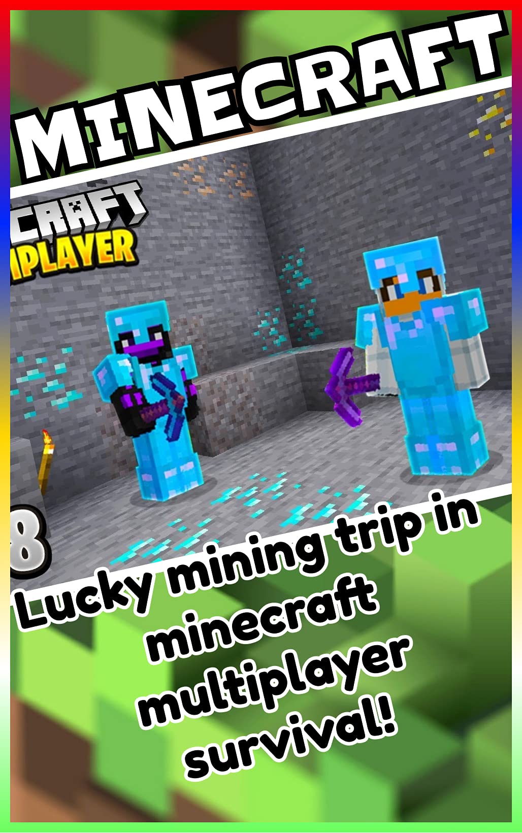 Minecraft: Lucky mining trip in minecraft multiplayer survival! by Mery ...