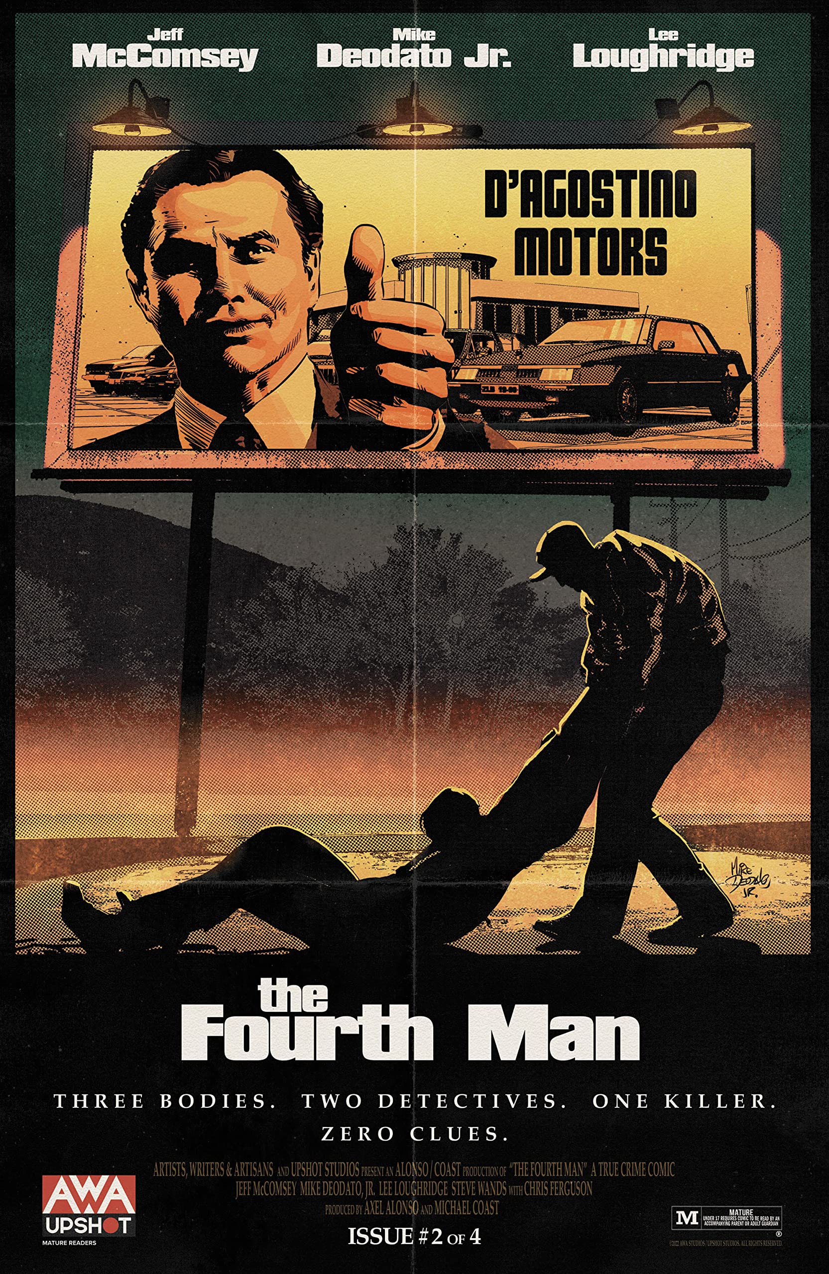 The Fourth Man #2 by Jeff McComsey | Goodreads