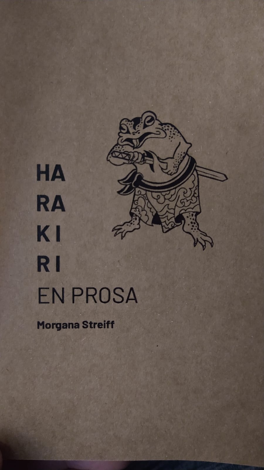 Harakiri en prosa by Morgana Streiff | Goodreads