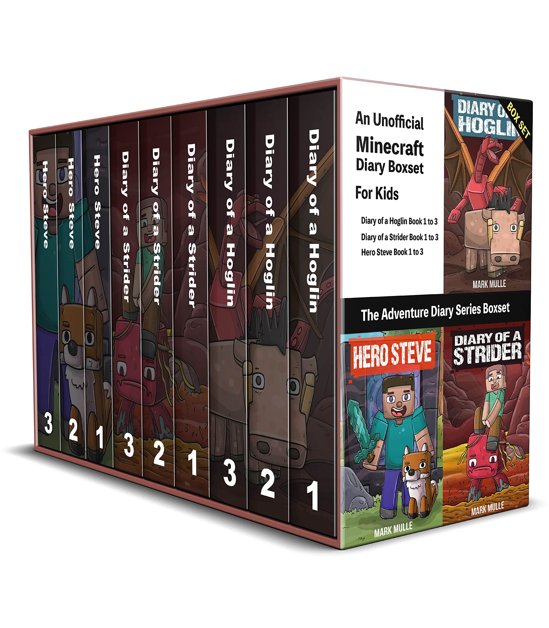 The Adventure Diary Series Boxset: An Unofficial Minecraft Diary Boxset ...