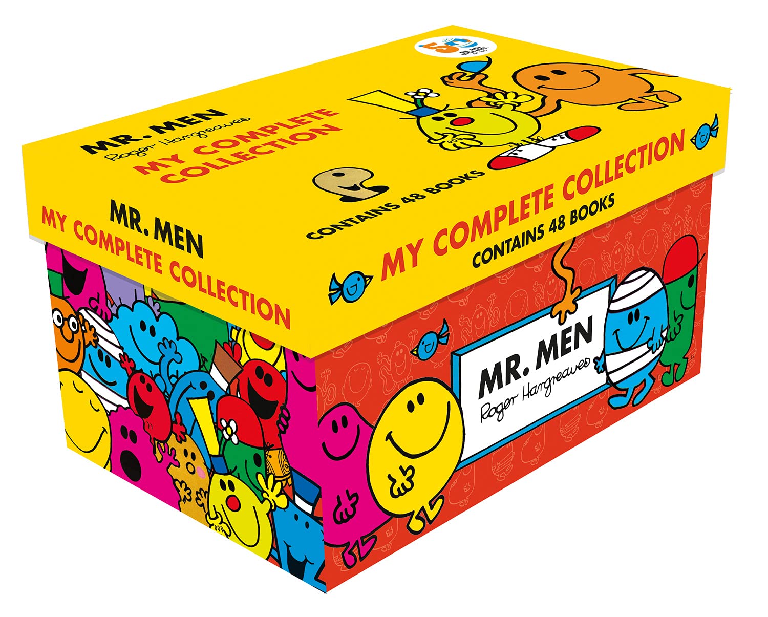 Mr. Men My Complete Collection, 48 Book Boxset by Roger Hargreaves ...