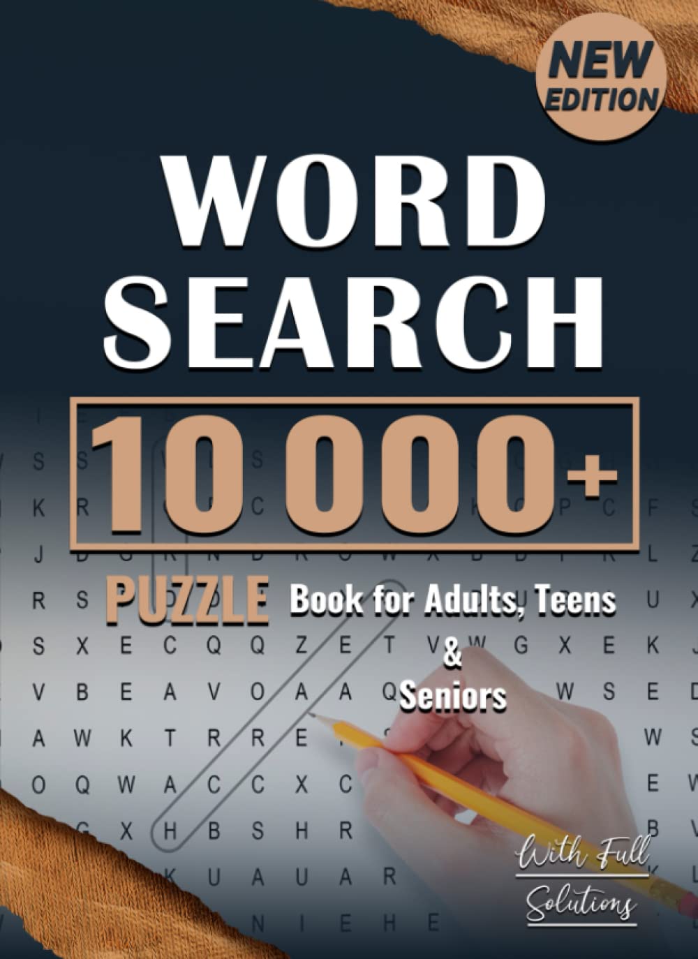 Word Search Book for Adults (10,000+ Words): Word Search Puzzle Book ...