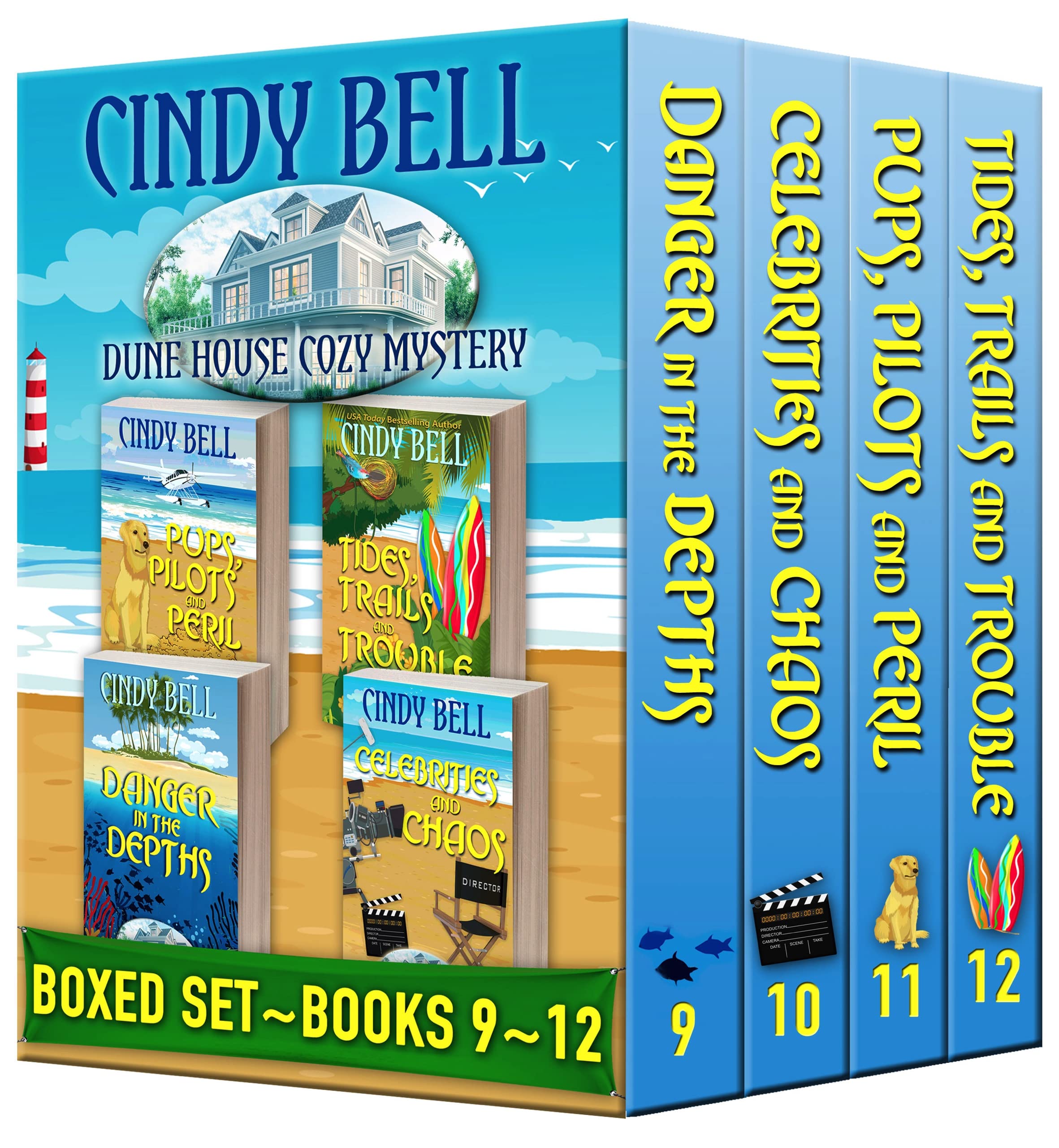 Dune House Cozy Mystery Boxed Set: Books 9 - 12 by Cindy Bell | Goodreads