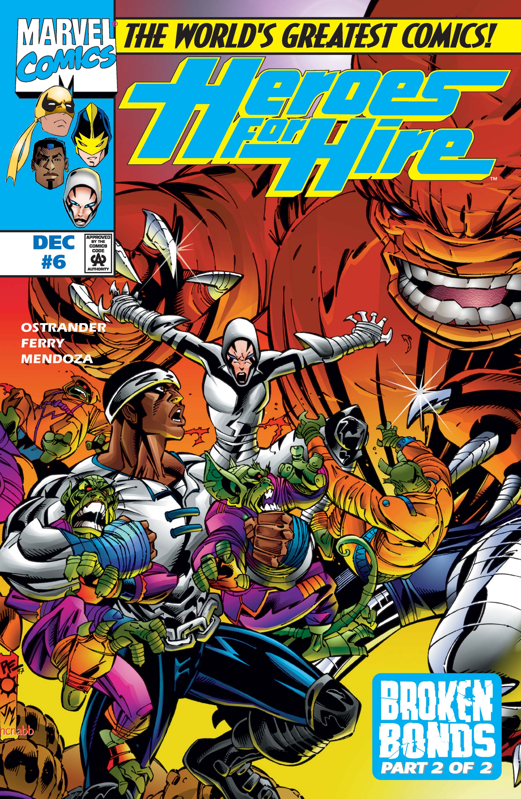 Heroes For Hire (1997-1999) #6 (Heroes for Hire by John Ostrander ...