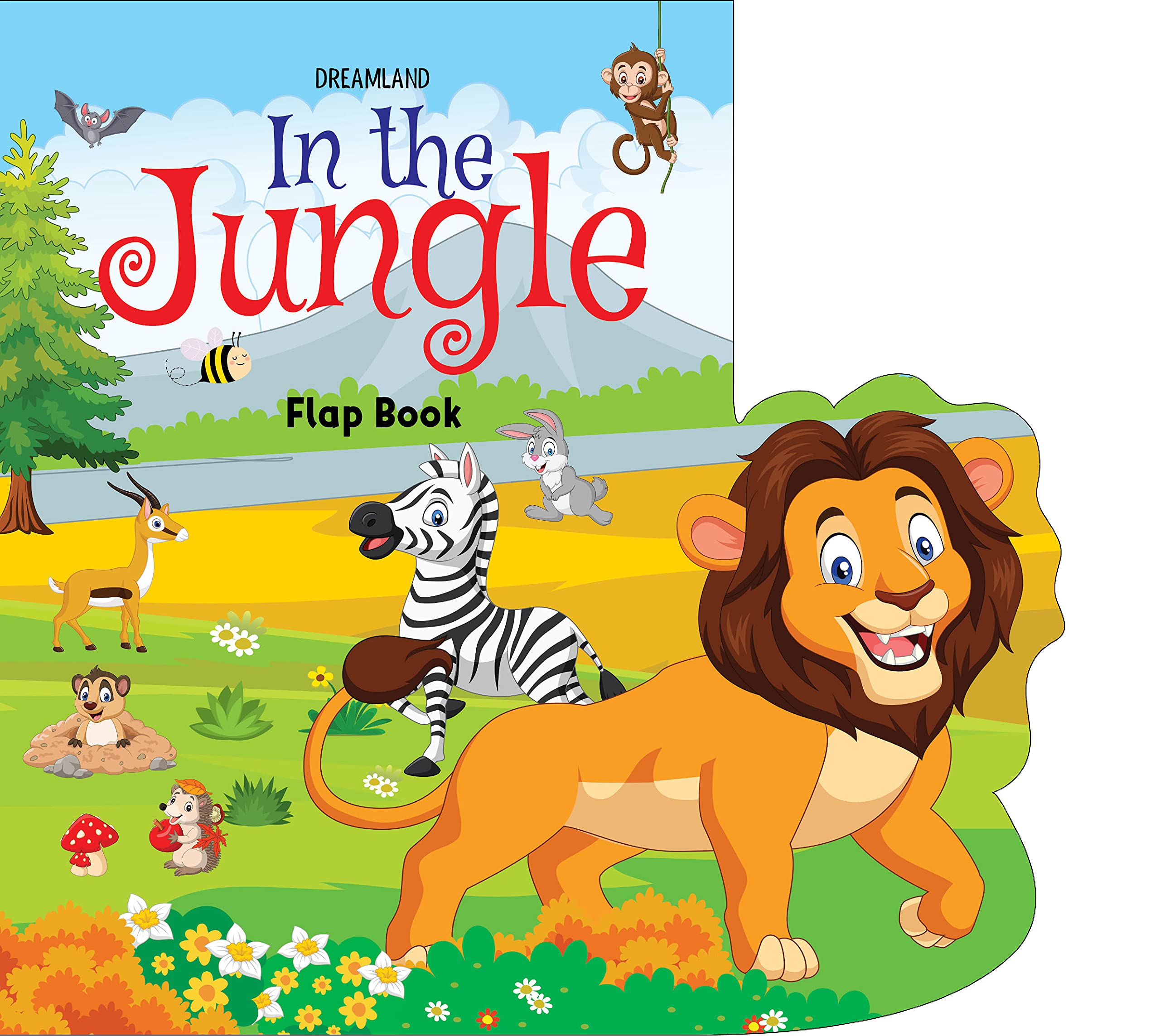 In the Jungle - Lift The Flap Book with Bright and Colourful Pictures ...
