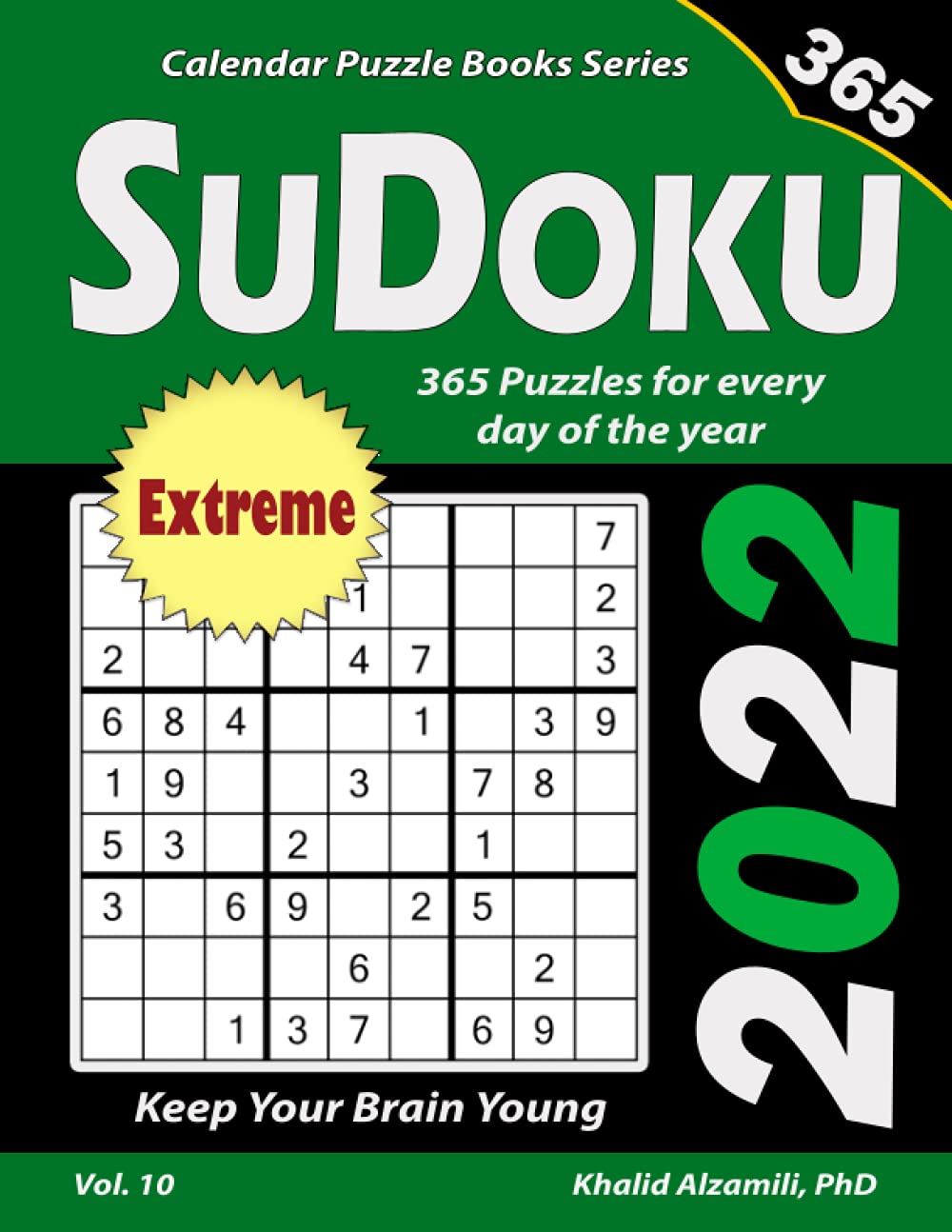 2022 Sudoku: 365 Extreme Puzzles for Every Day of the Year : Keep Your ...