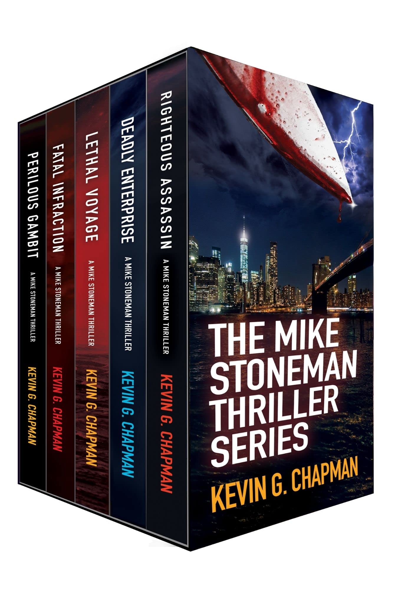 The Mike Stoneman Thriller Series (Box Set): Books 1-5 by Kevin G. Chapman | Goodreads