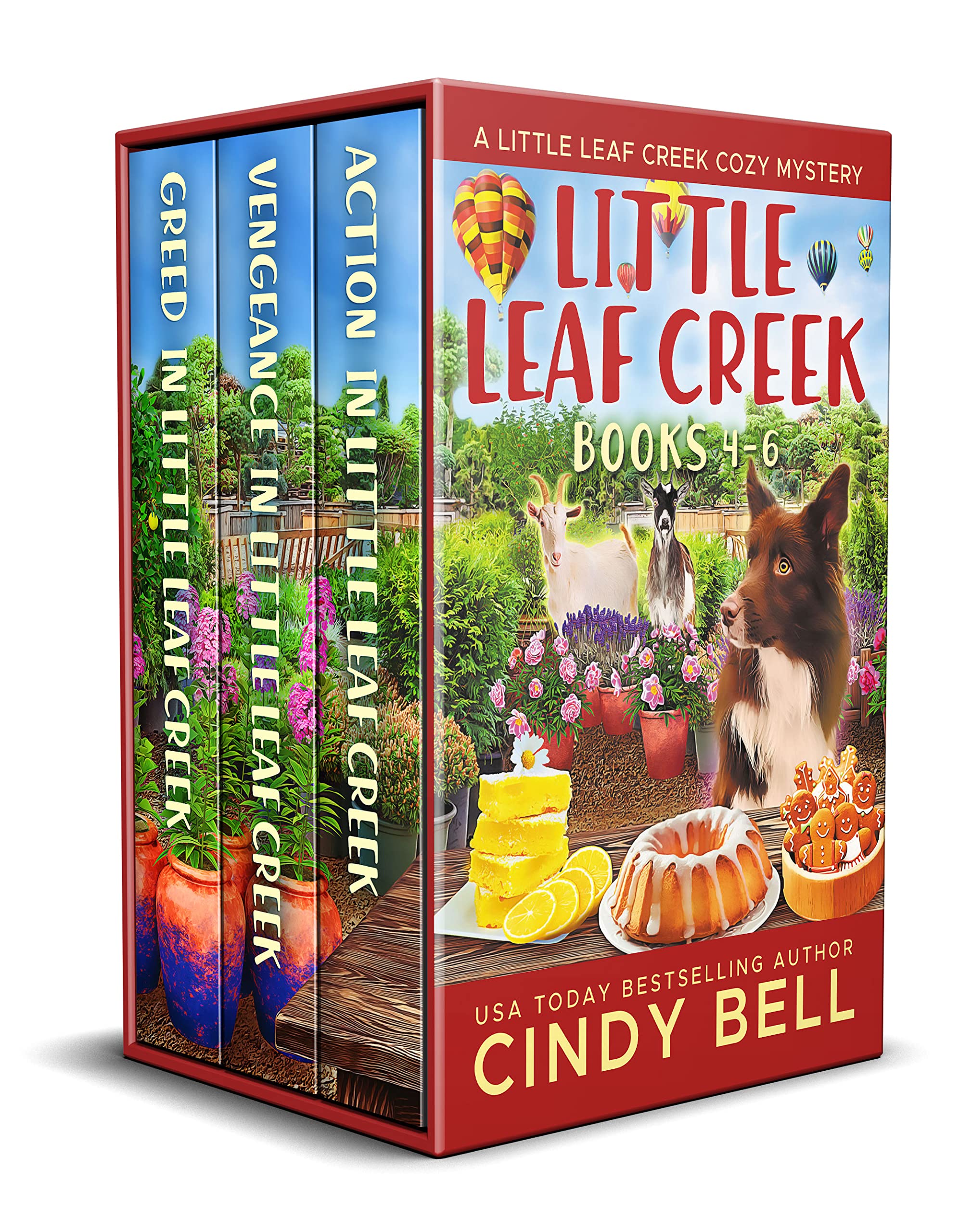 Little Leaf Creek Cozy Mysteries Books 4-6 by Cindy Bell | Goodreads