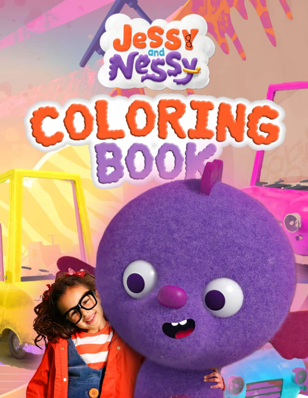 Jessy & Nessy Coloring Book: Let’s Enjoy Every Picture Inside This Book ...