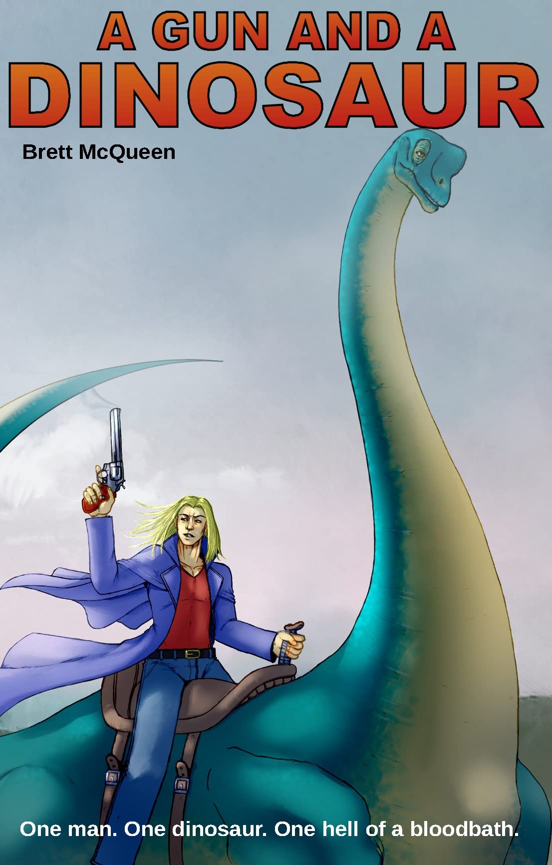 A Gun and a Dinosaur (Everest & Siegfried) by Brett McQueen | Goodreads