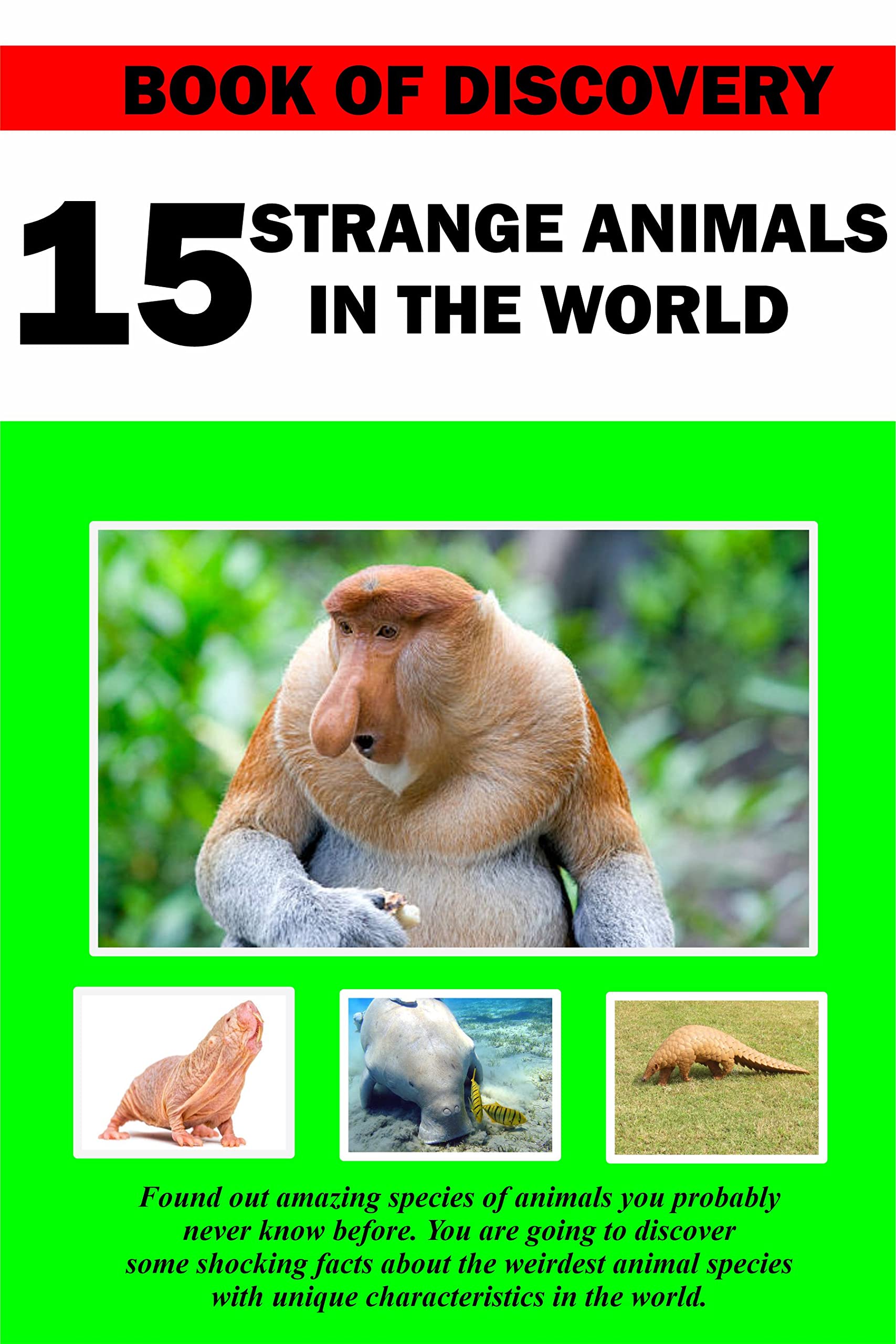 15 STRANGE ANIMALS IN THE WORLD (BOOK OF DISCOVERY): Find out amazing ...