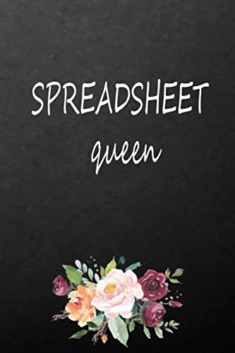 Spreadsheet Queen: Coworker Gag Gift for women Funny Office Notebook ...