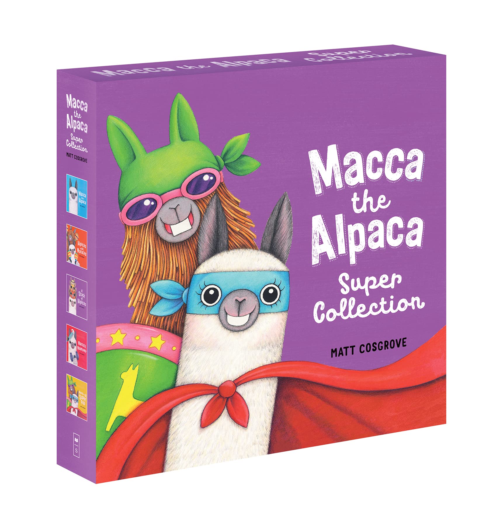 Macca the Alpaca Super Collection by Matt Cosgrove | Goodreads