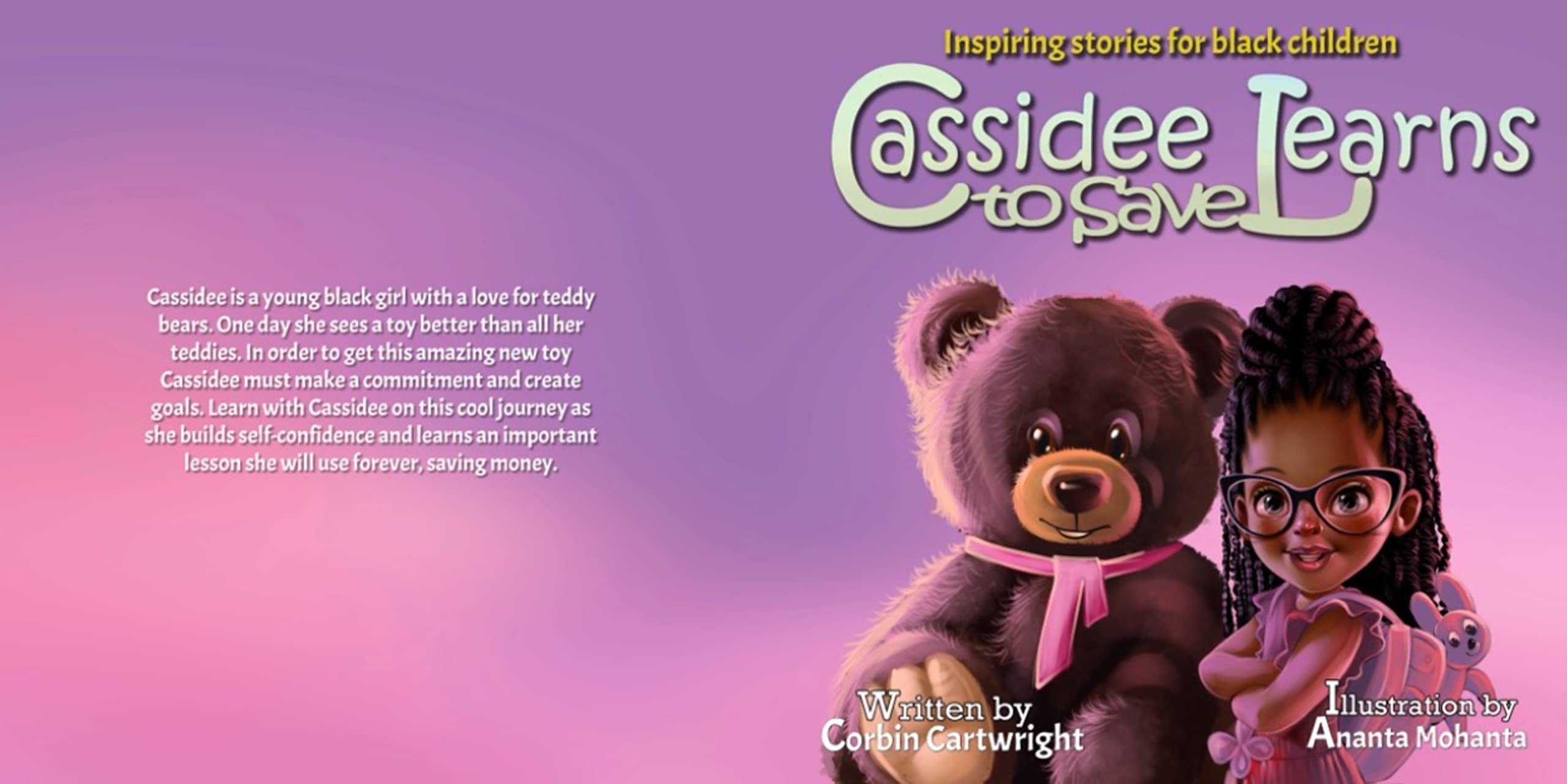 Cassidee Learns to Save: Black children stories for money saving and ...