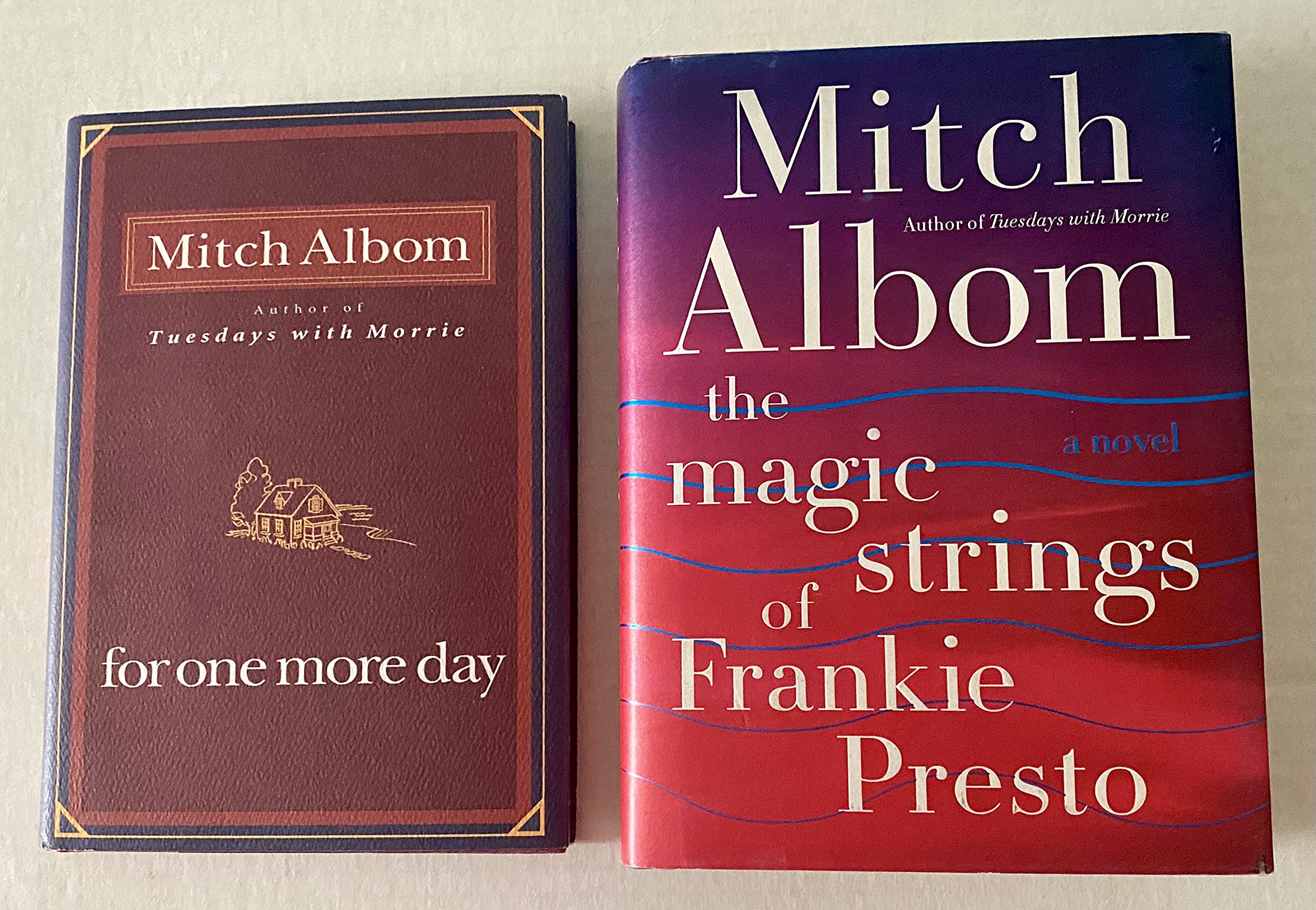 2 Mitch Albom Books! 1) For One More Day 2) The Magic Strings of ...