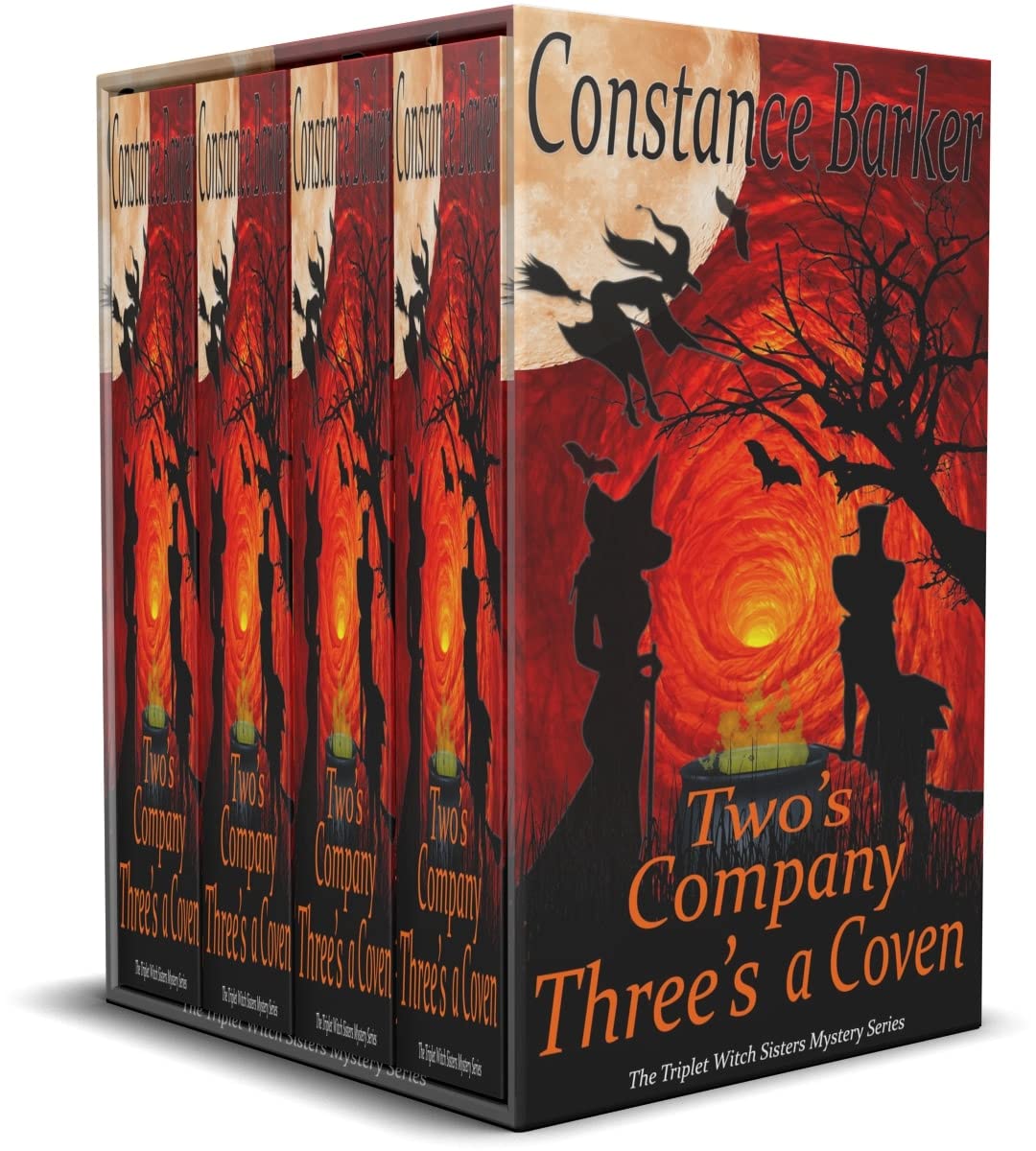 The Triplet Witch Sisters Complete 4 Book Box Set by Constance Barker ...