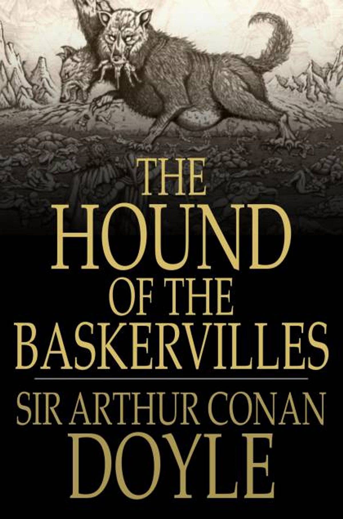 the hound of the baskervilles:A Classic Illustrated Edition by Arthur ...