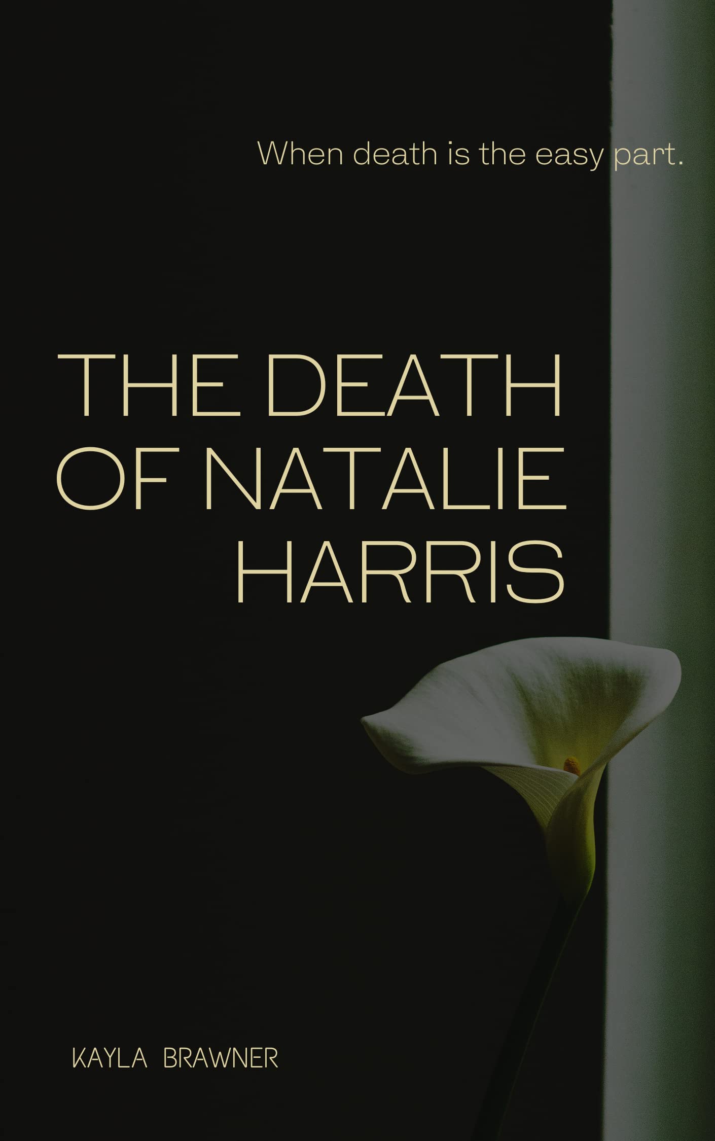 The Death of Natalie Harris by Kayla Brawner | Goodreads