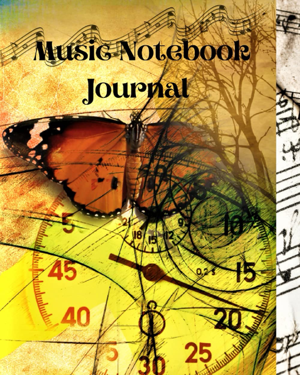 Music Notebook Journal: Amazing Music Songwriting Journal for Record ...