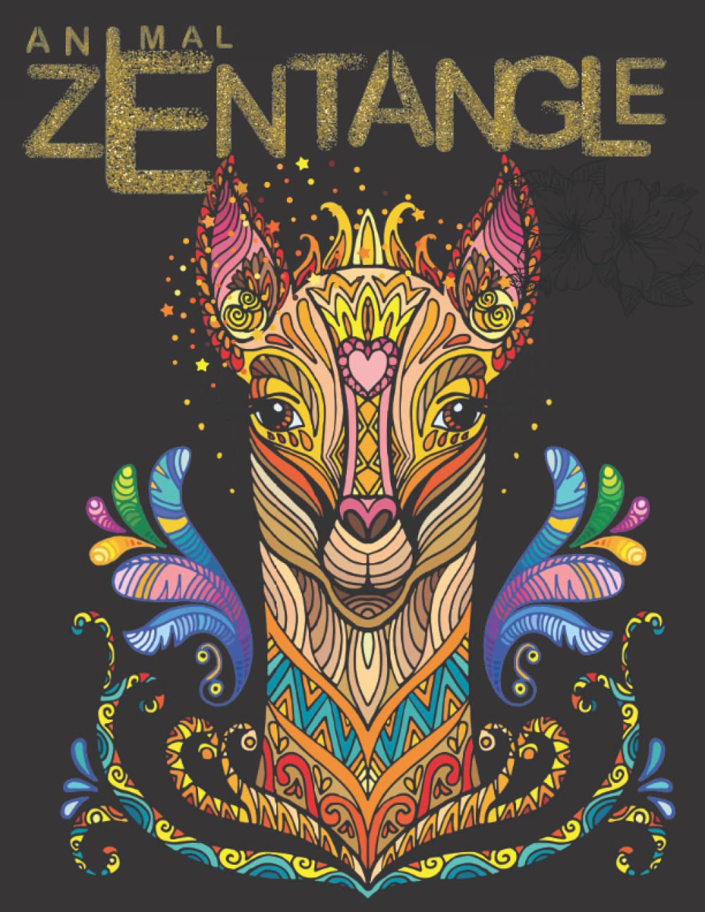 Animal Zentangles: Adults Coloring Books, Zentangle Book Two, Coloring ...