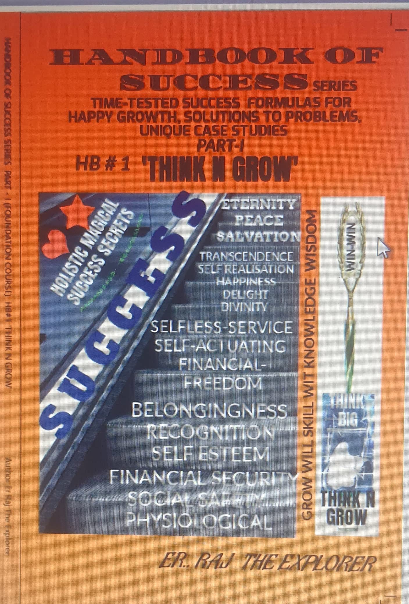 HANDBOOK OF SUCCESS SERIES PART-I, HB #1 'THINK N GROW': HOLISTIC-MAGIC ...