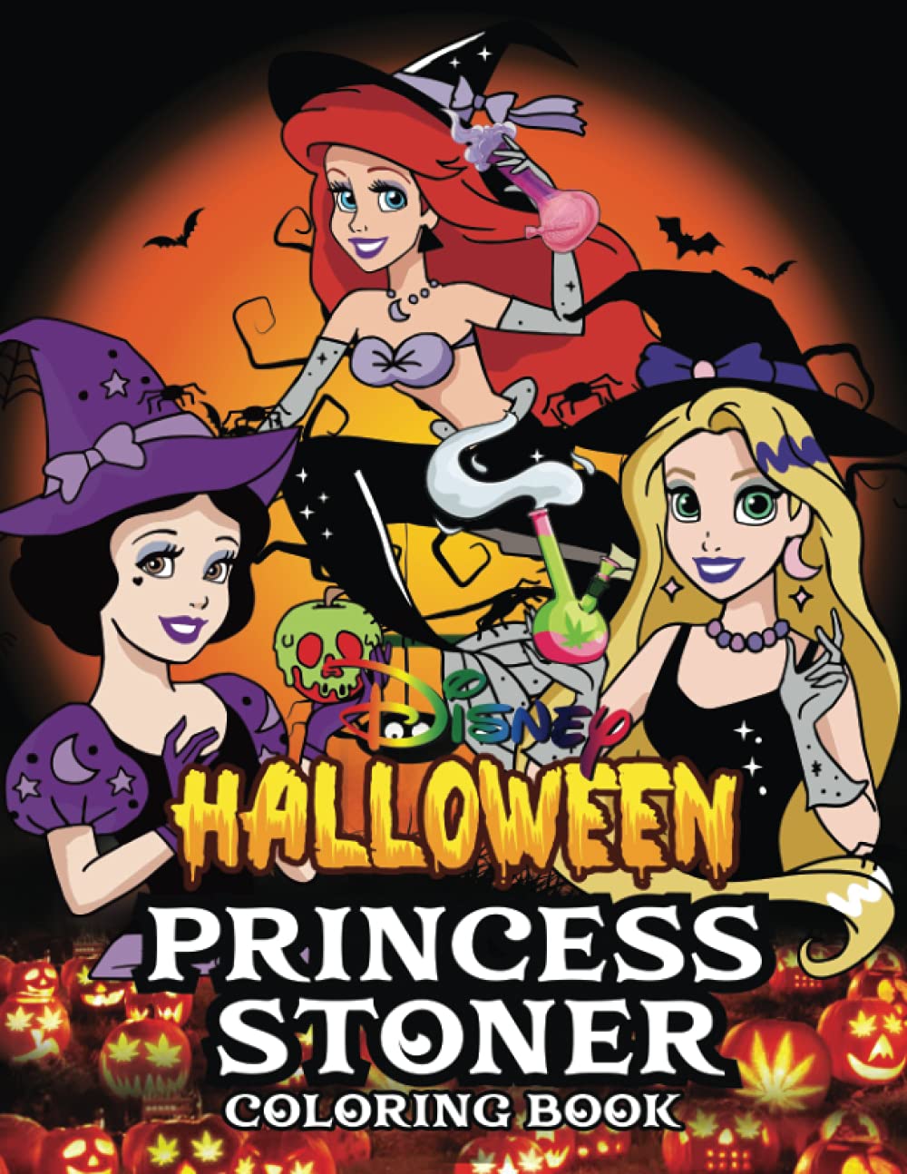 Princess Stoner Coloring Book: Halloween Version of Princess Stoner ...