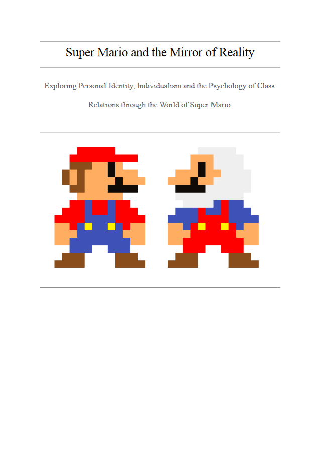 Super Mario and The Mirror of Reality by Brimdorn | Goodreads
